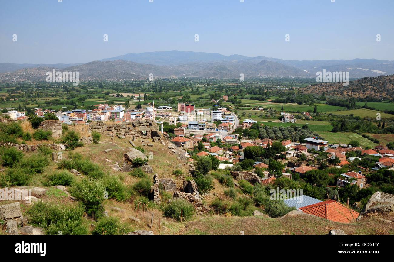 Old Turk Village - Aydin - TURKEY Stock Photo - Alamy
