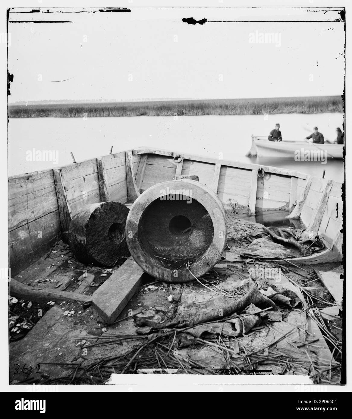 Charleston, South Carolina (vicinity). Remains of famous "Floating ...