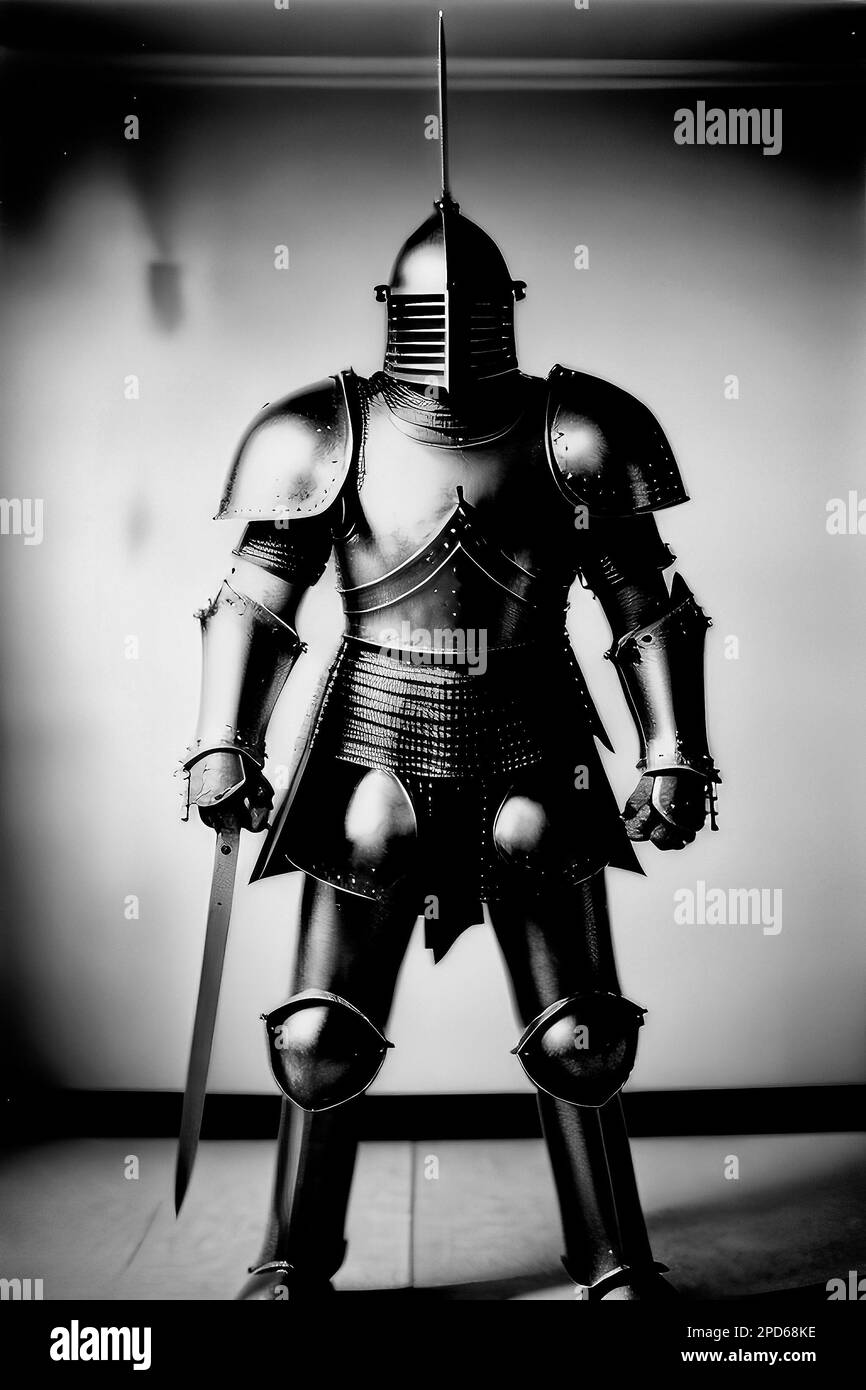 Knightly armor iron hi-res stock photography and images - Alamy