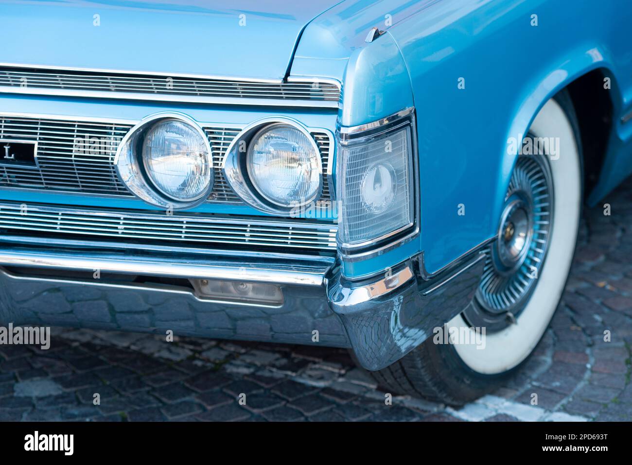 Italy, Lombardy, Meeting of Vintage Cars, Chrysler Imperial Convertible ...