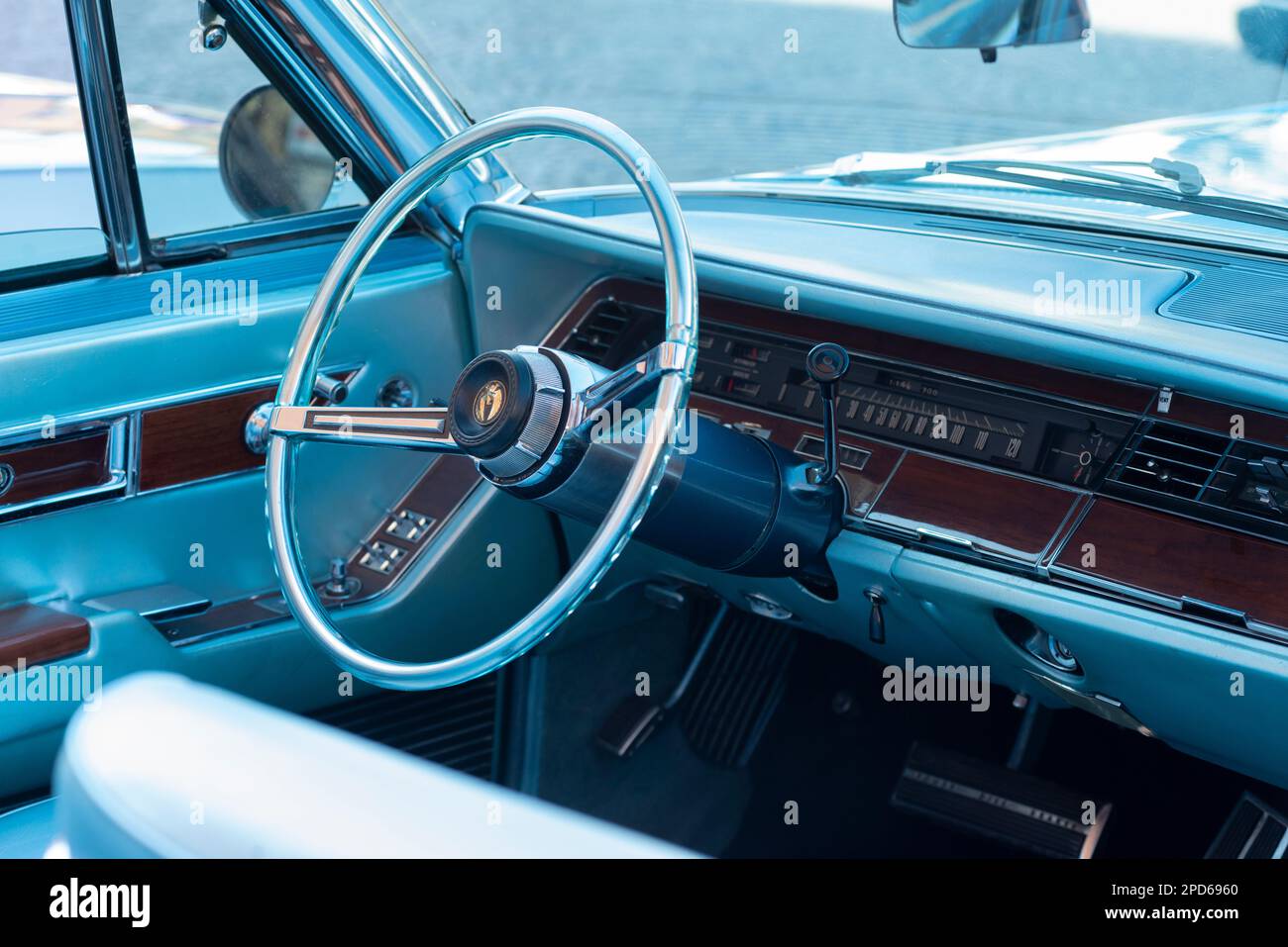 Italy, Lombardy, Meeting of Vintage Cars, Chrysler Imperial Convertible ...
