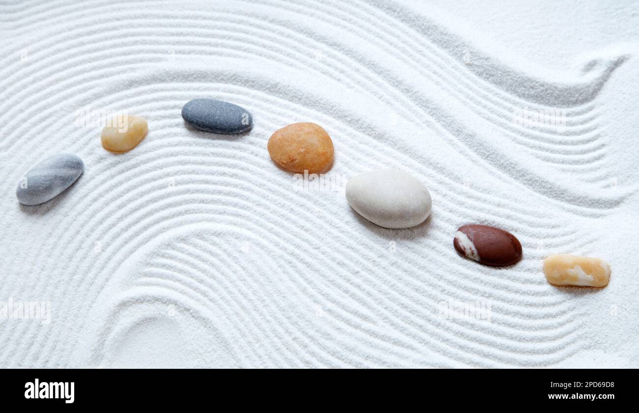 Pebble garden pattern hi-res stock photography and images - Alamy