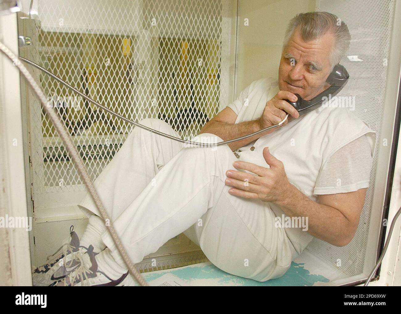 **FILE** Death row inmate Billie Wayne Coble is shown during a ...