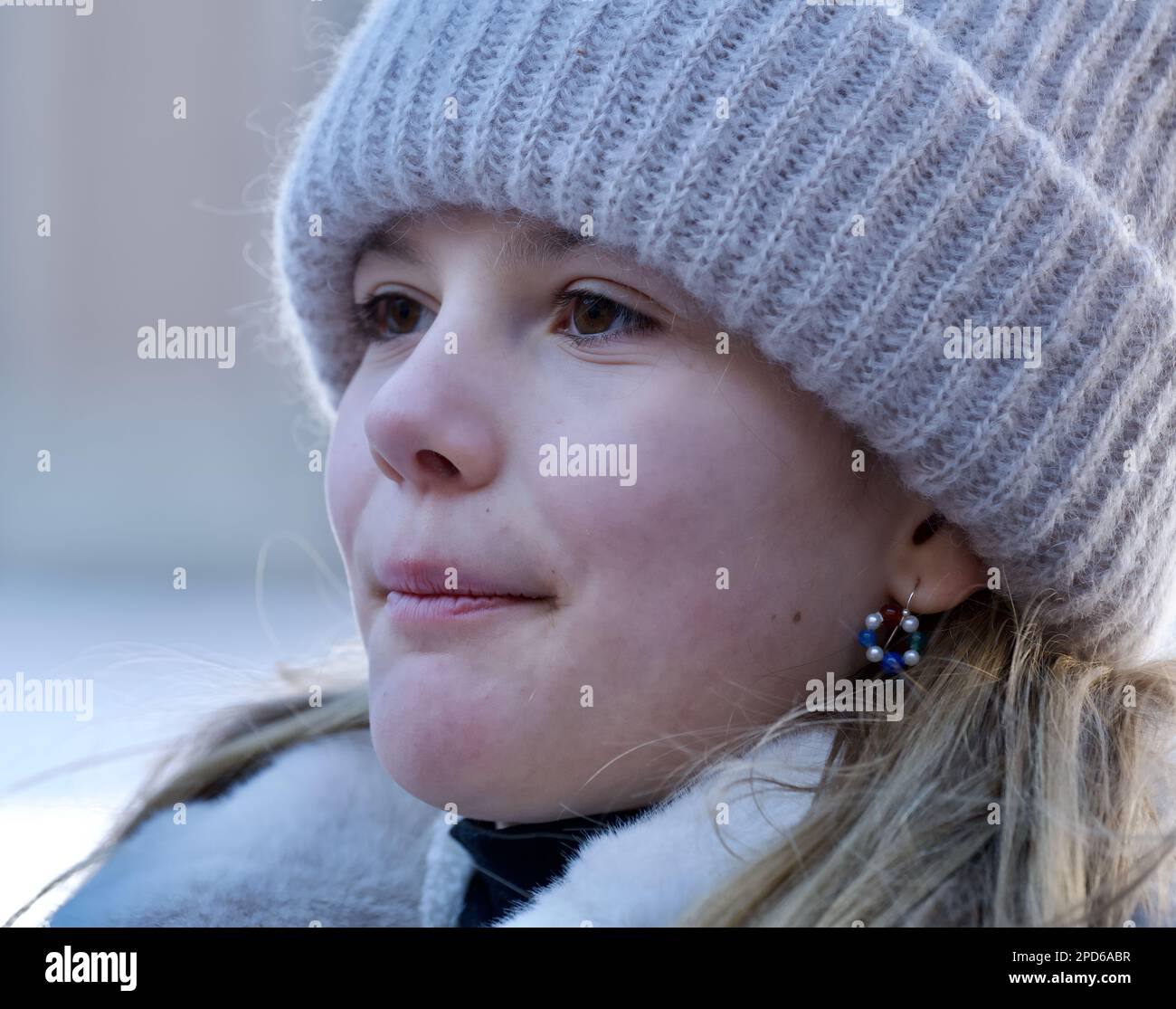 STOCKHOLM, SWEDEN - MARCH 12, 2023: Princess Estelle of Sweden ...