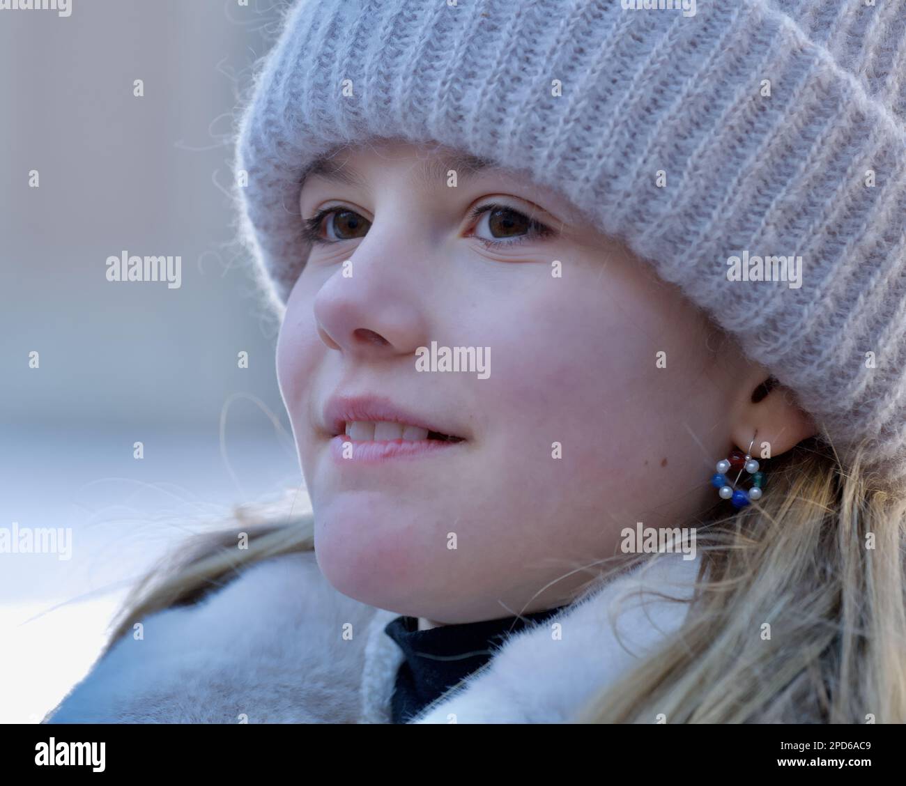 STOCKHOLM, SWEDEN - MARCH 12, 2023: Princess Estelle of Sweden ...