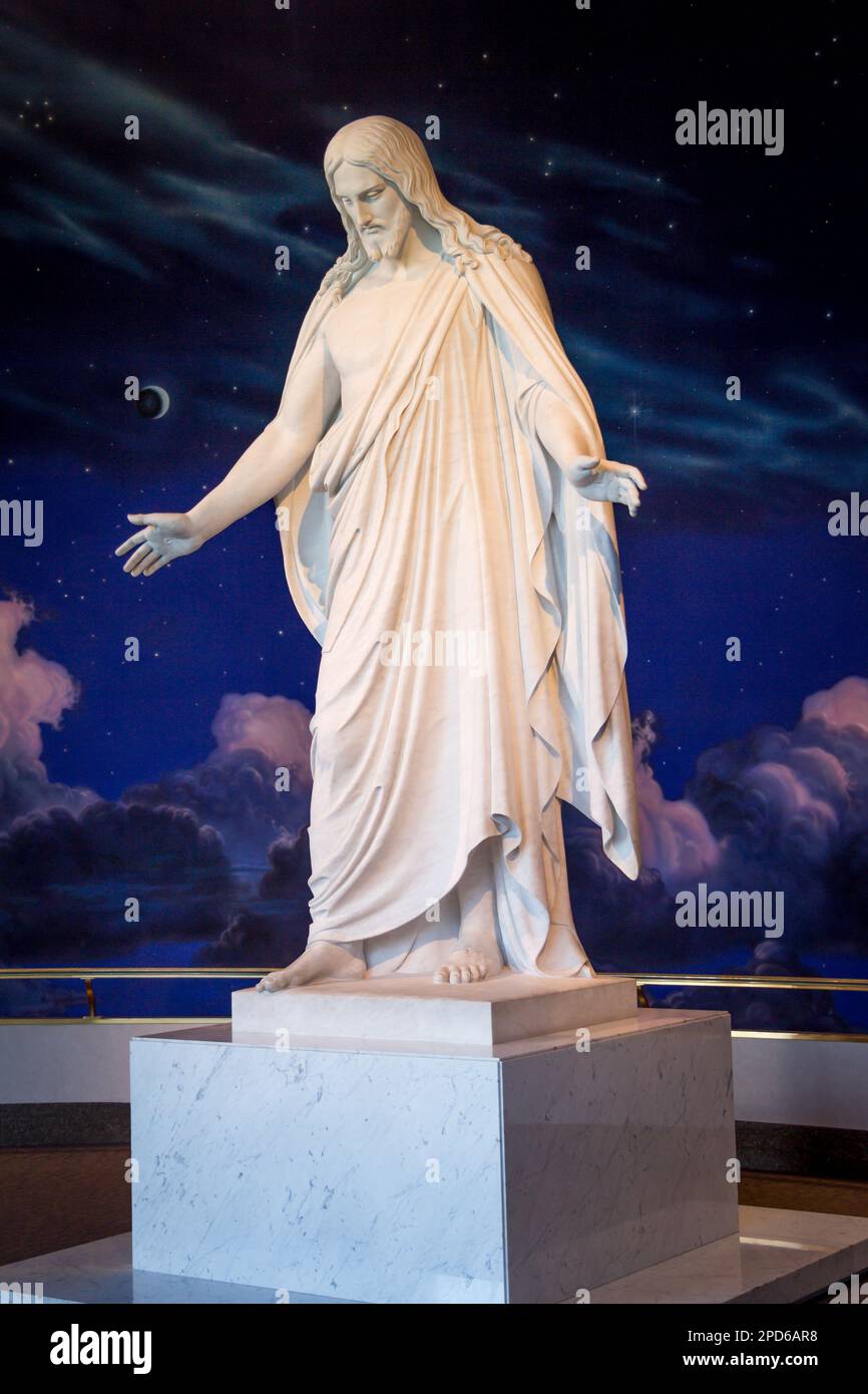 A large Christus statue Stock Photo - Alamy