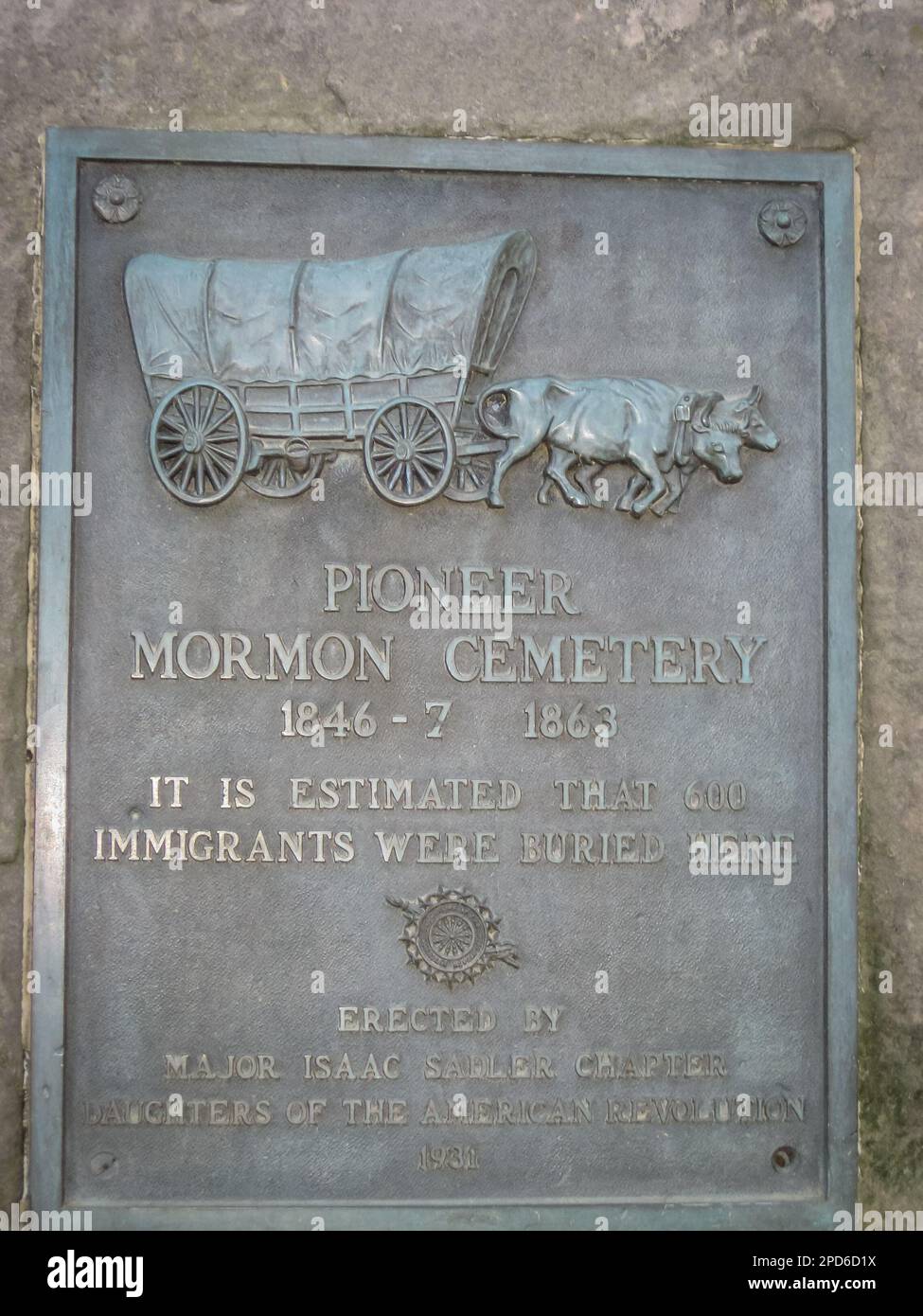 Pioneer cemetery sign hi-res stock photography and images - Alamy