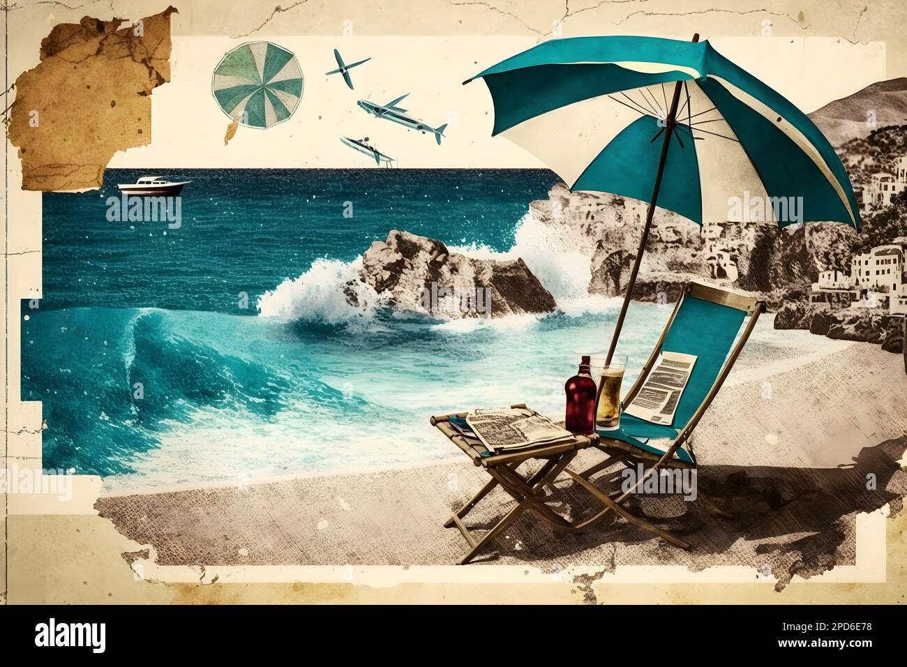 Vintage Summer Beach Photography
