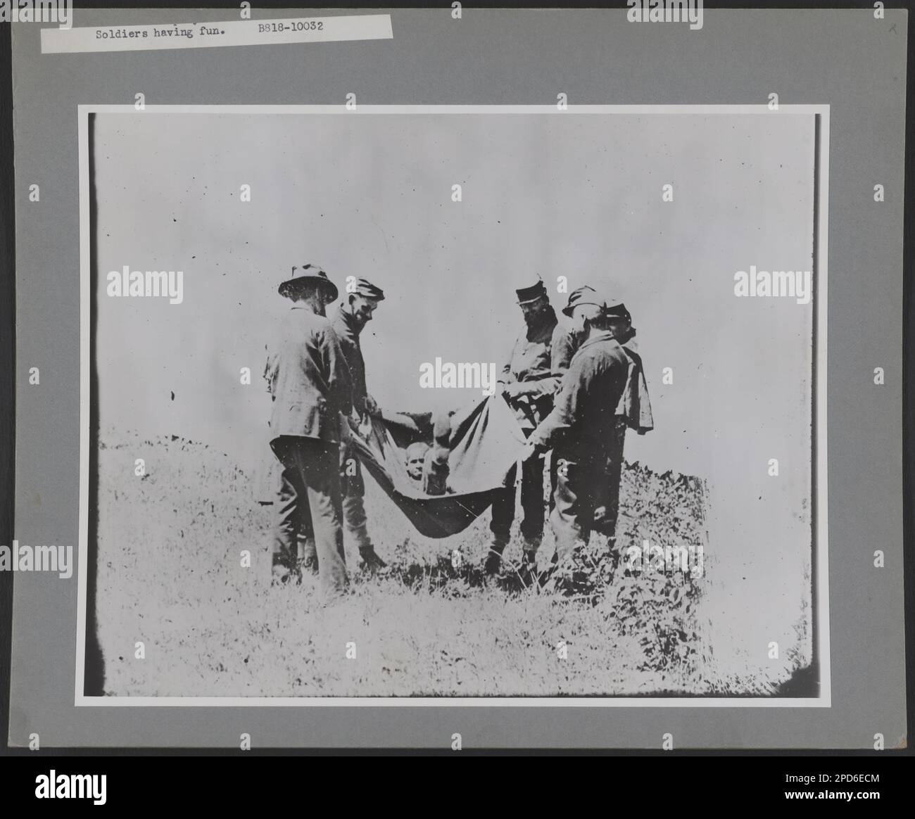 Soldiers having fun. Title from item. United States, History, Civil War ...