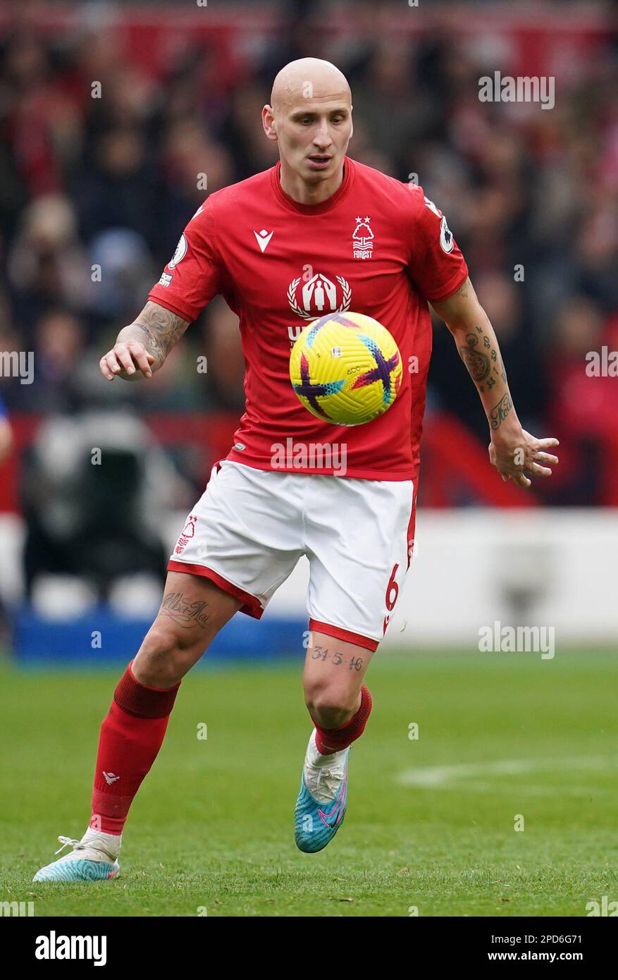 Nottingham Forest's Jonjo Shelvey during the Premier League match at ...