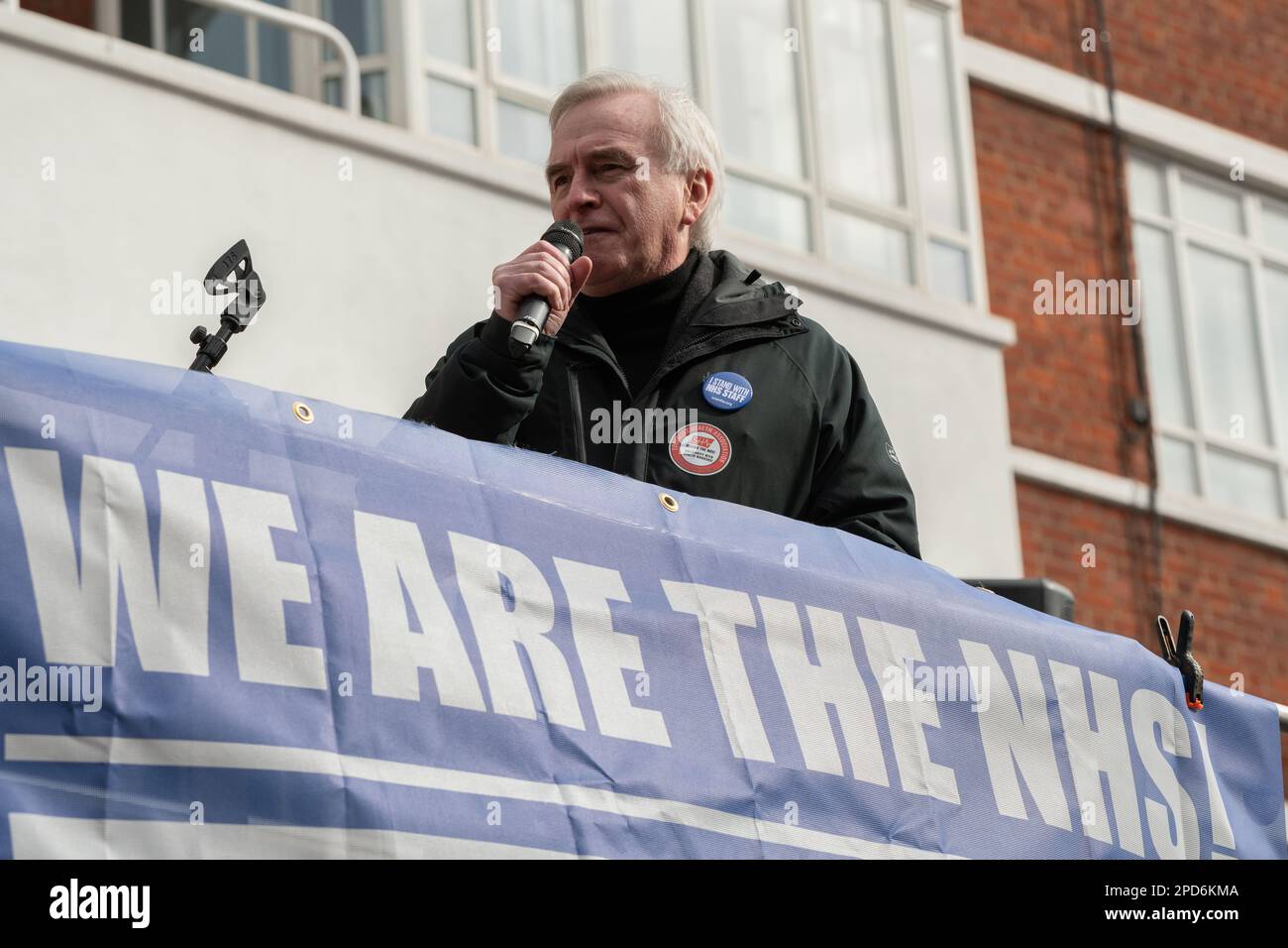 London, UK. 11 March, 2023. Labour MP for Hayes and Harlington, John ...