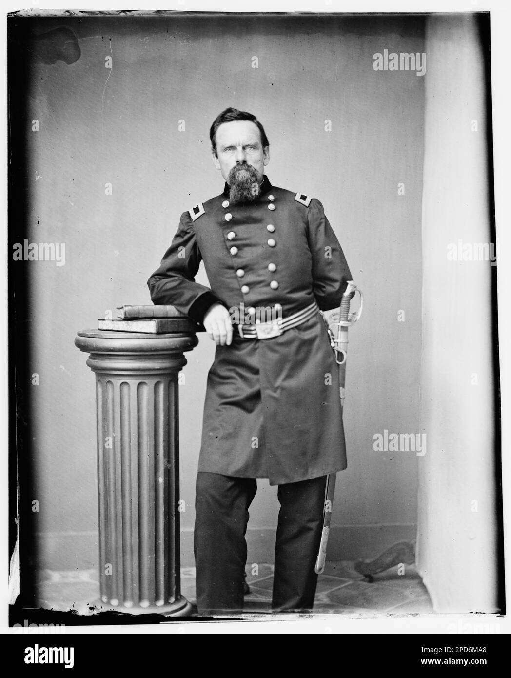General Peter J. Osterhaus, Colonel of 12th .... Civil war photographs ...