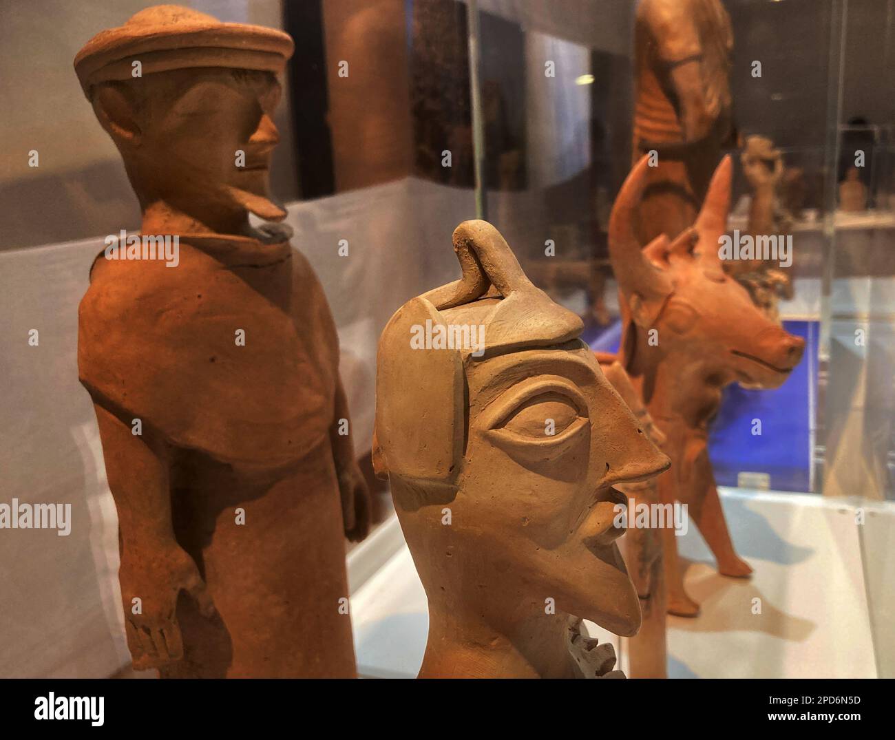 Human and animal figures from agia eirini sanctuary cyprus 750 6 hi-res ...