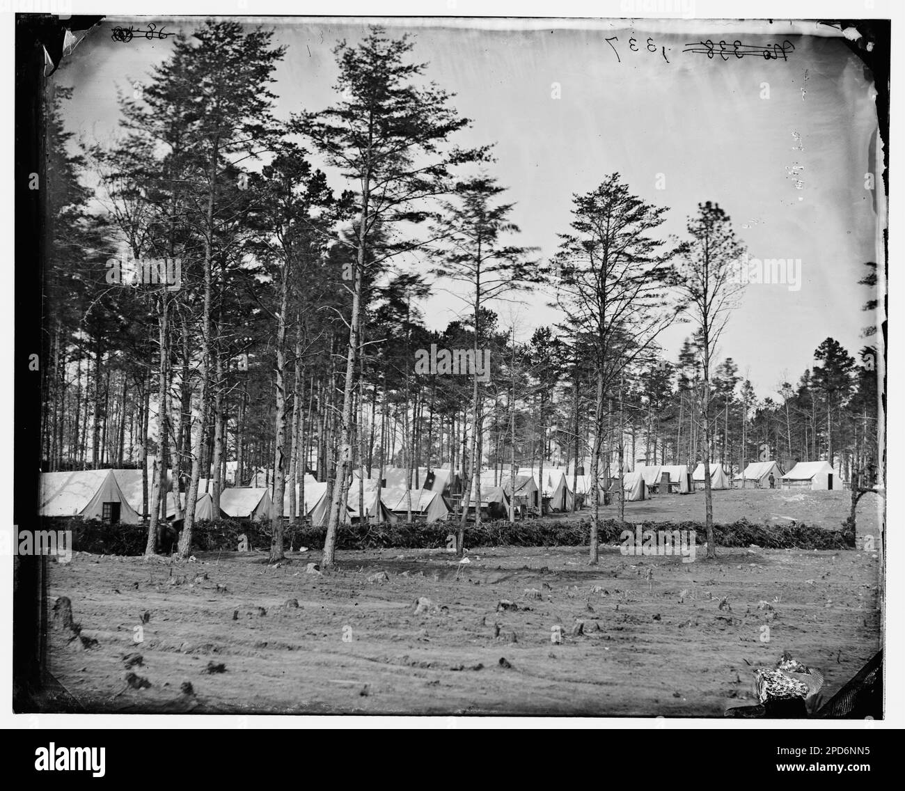 Brandy Station, Virginia. Headquarters, Army of the Potomac. Eastern ...