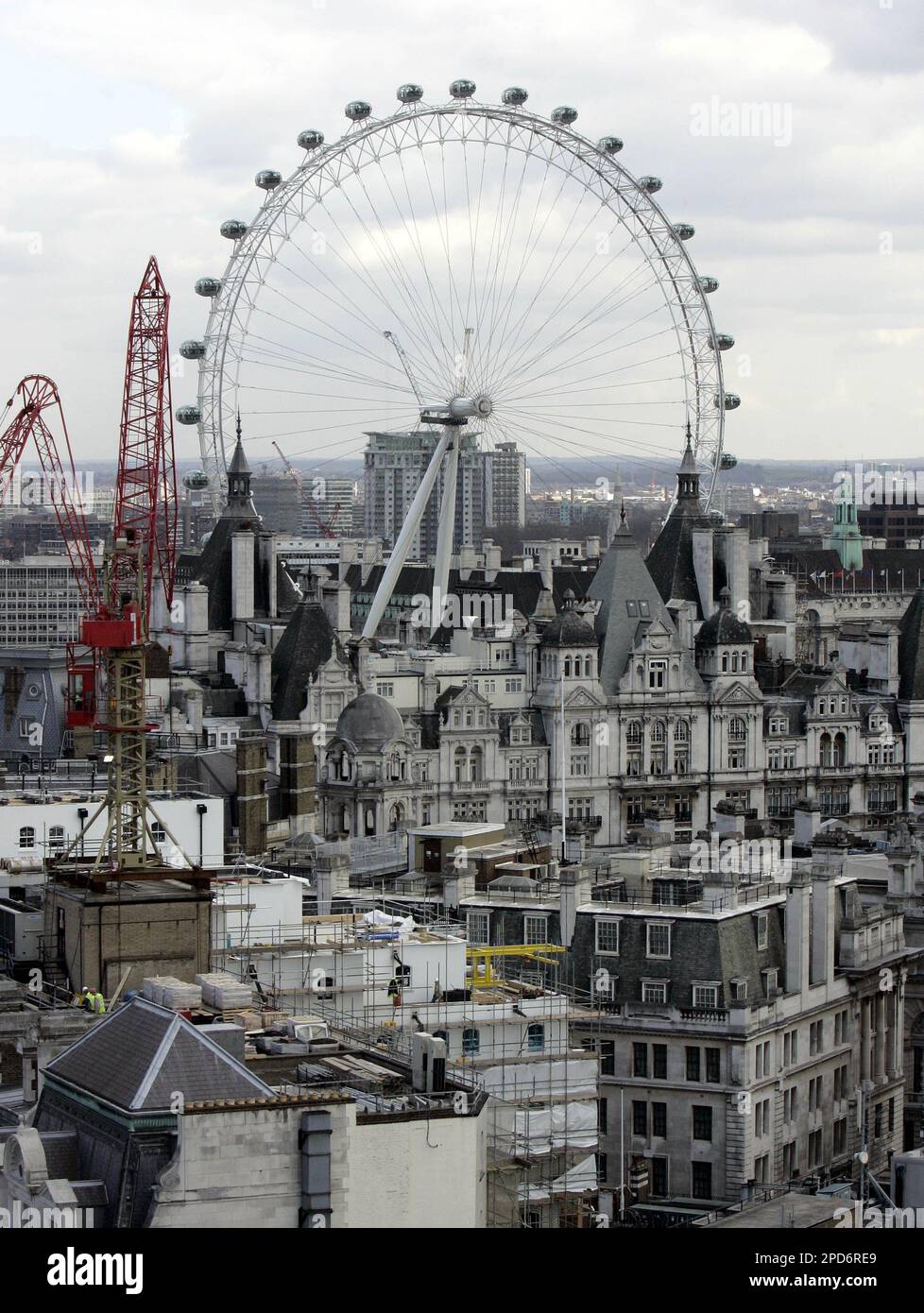 ***STOCK VIEWS OF LONDON FOR LIBRARY*** View from Nelson's Column of ...