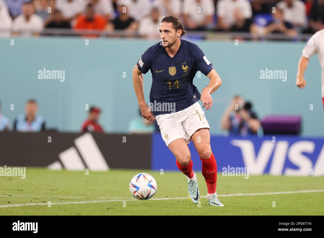Adrien Rabiot of France in action during the FIFA World Cup Qatar 2022 ...
