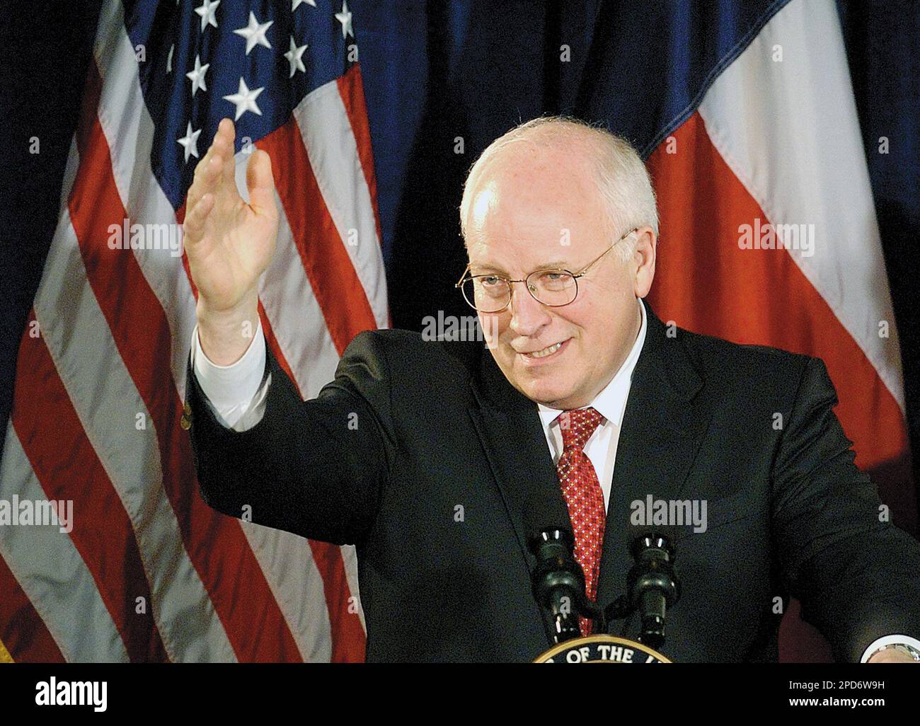 Vice President Dick Cheney addresses supporters of 17th congressional ...