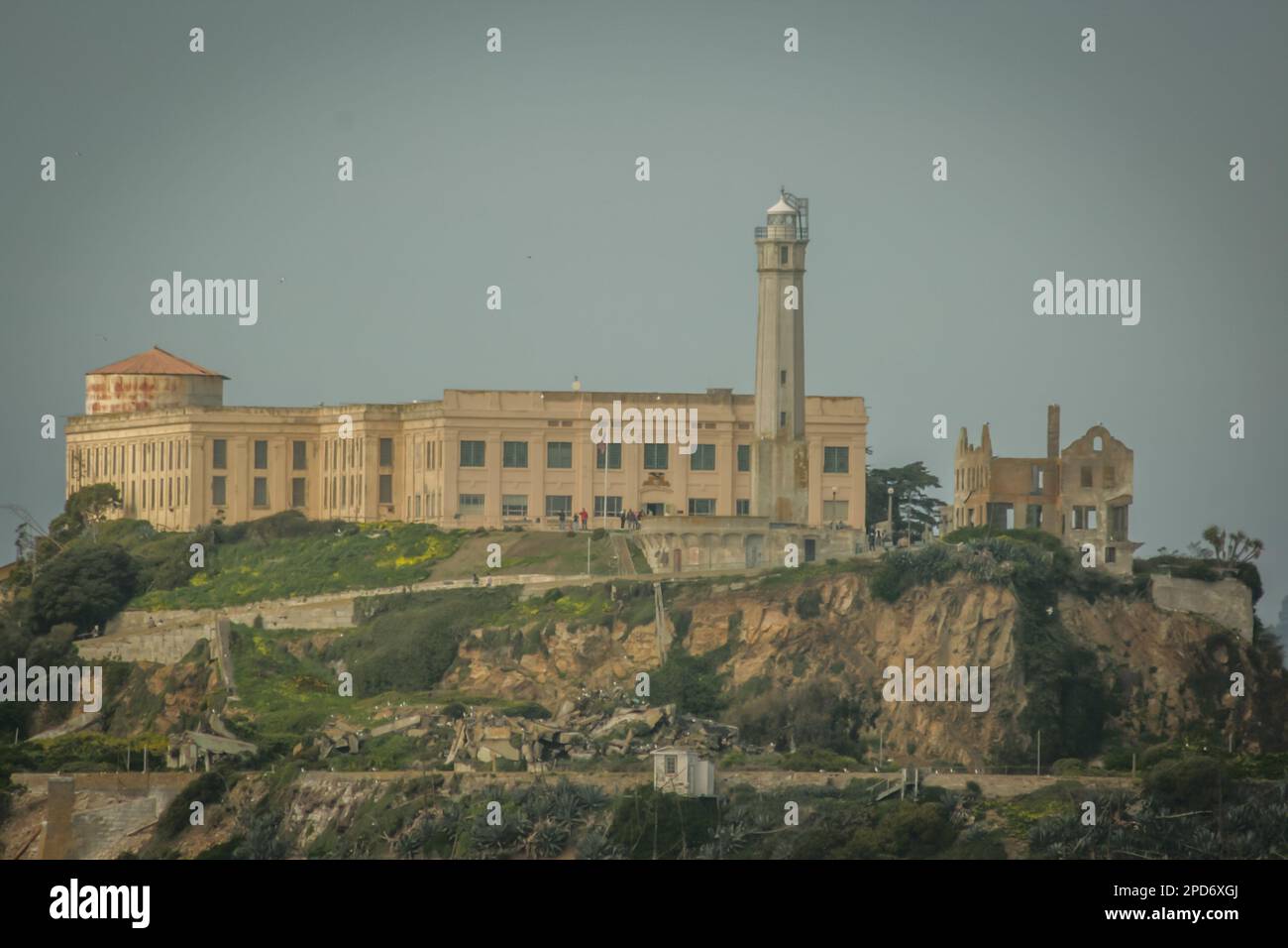 Alcatraz Prison in San Francisco, California Stock Photo - Alamy