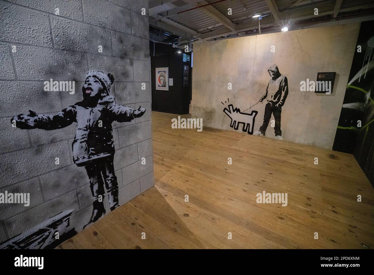 Rome, Italy. 14 March 2023. BANKSY . The World of Banksy – The ...
