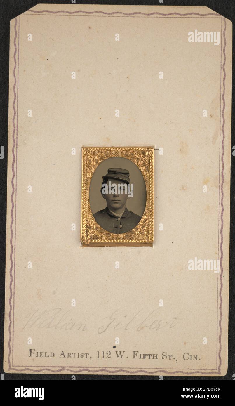 Sergeant William R. Gilbert of Co. C, 51st Pennsylvania Infantry ...