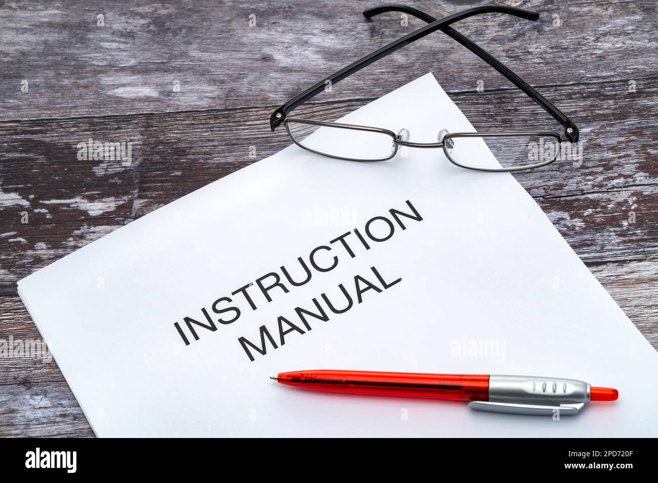 Manual document hi-res stock photography and images - Alamy