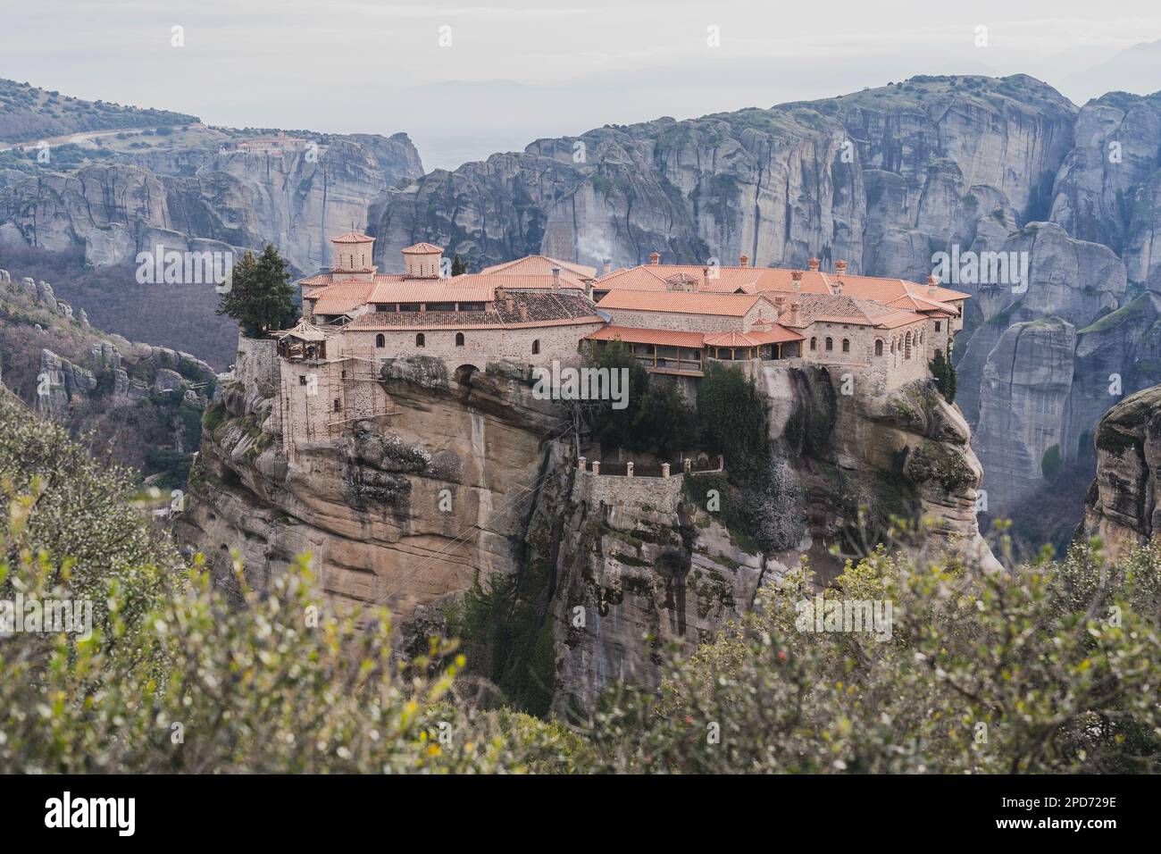 Monasteries of Meteora Stock Photo - Alamy