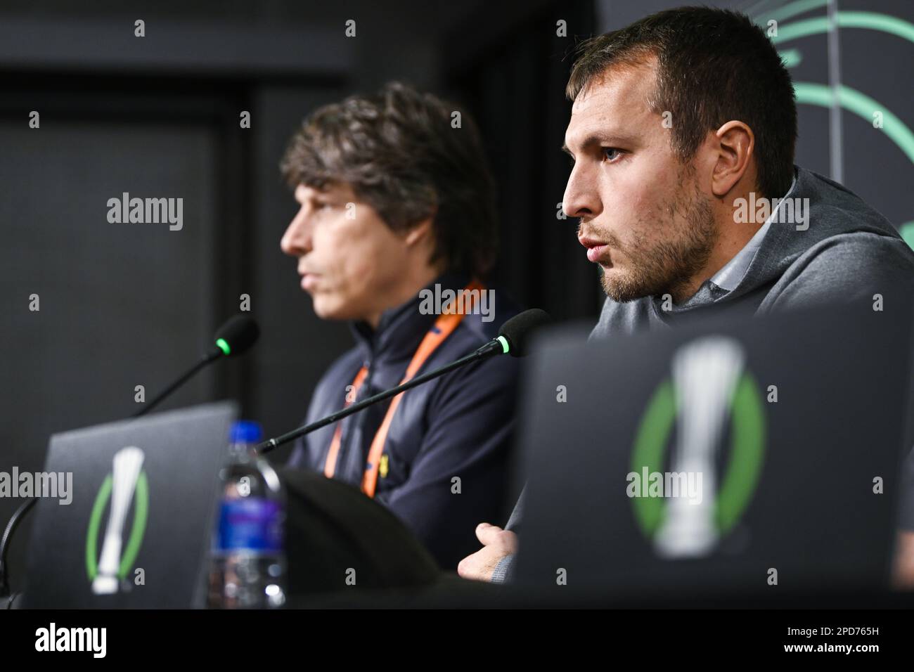 Istanbul, Turkey. 14 March 2023 , Gent's goalkeeper Davy Roef pictured ...