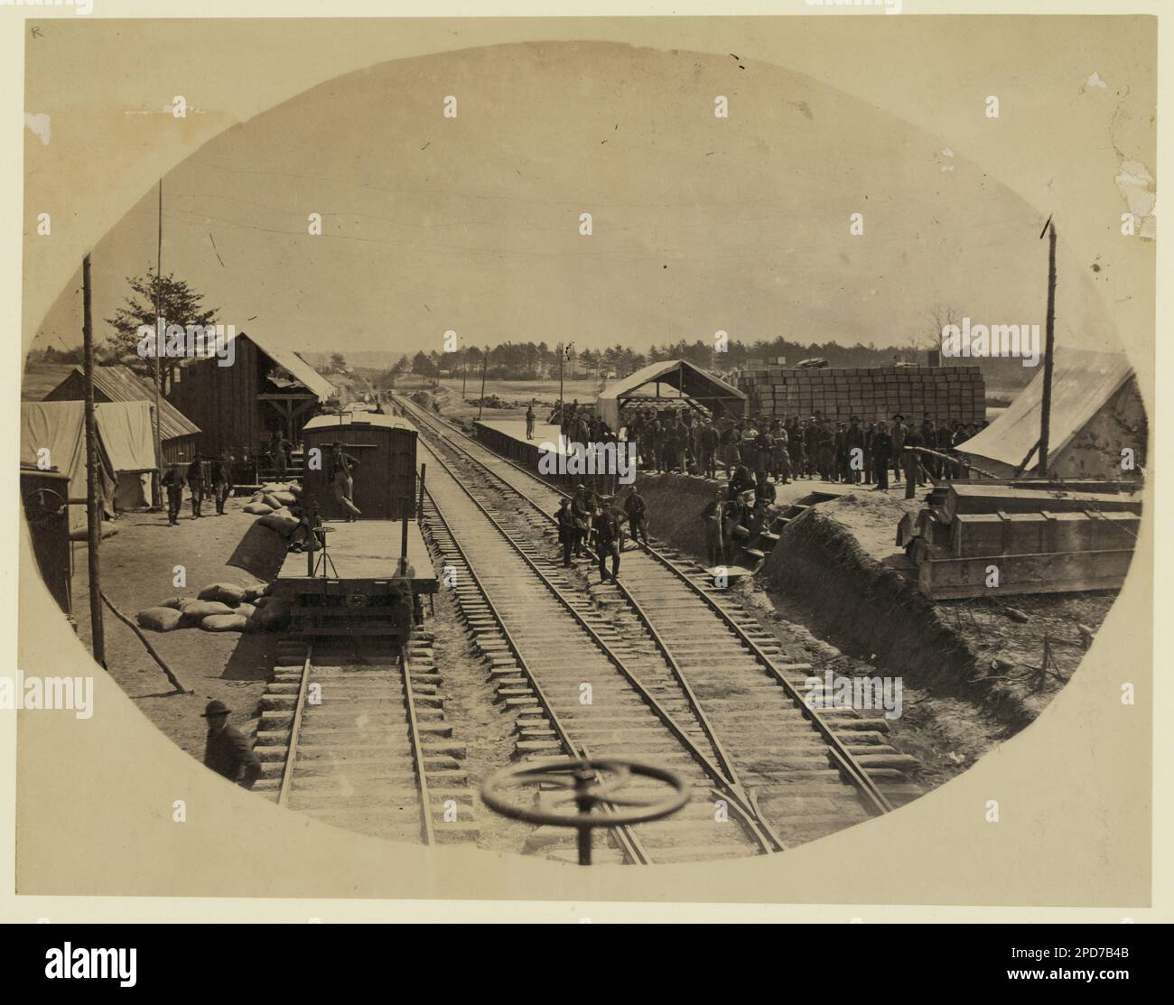 Railroad stations virginia 1860 1870 hi-res stock photography and ...