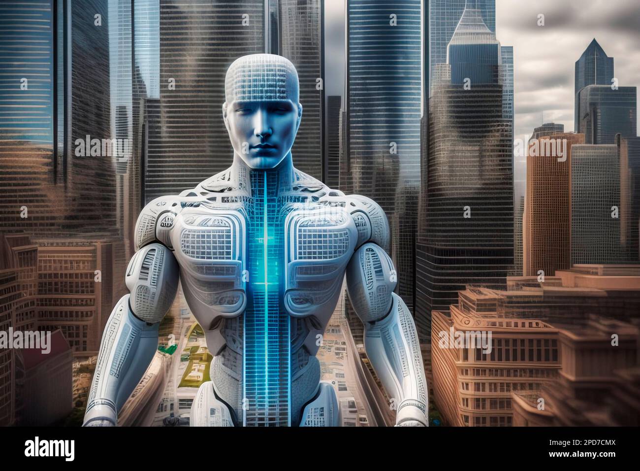 Computer human brain hi-res stock photography and images - Alamy