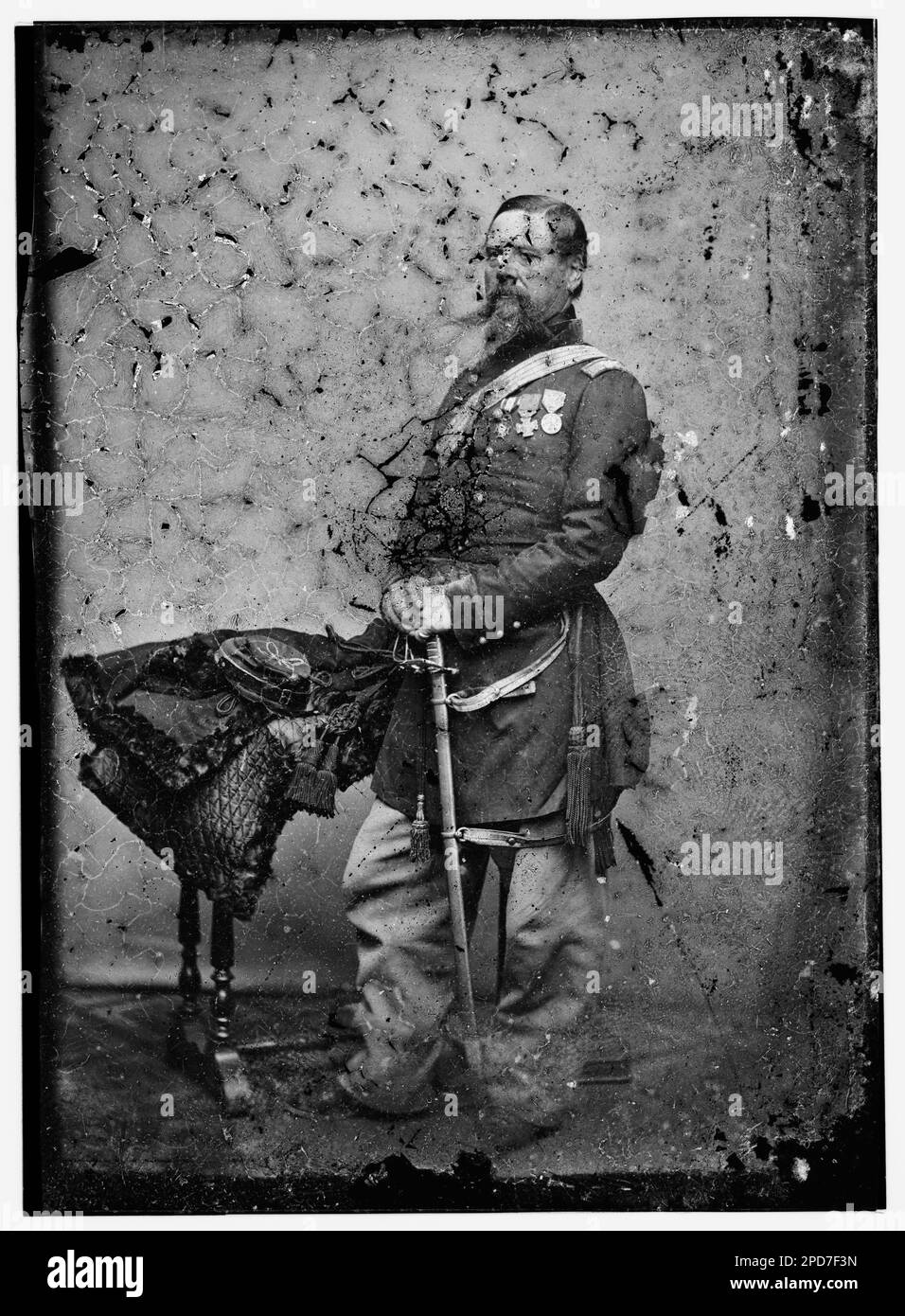 Colonel Joseph W. Revere, 80th New York Inf.. Civil war photographs ...