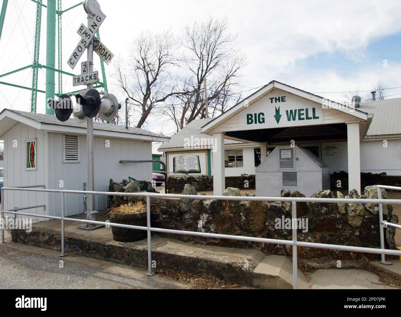 **ADVANCE FOR WEEKEND EDITIONS APRIL 7-9 ** The Big Well museum, shown ...