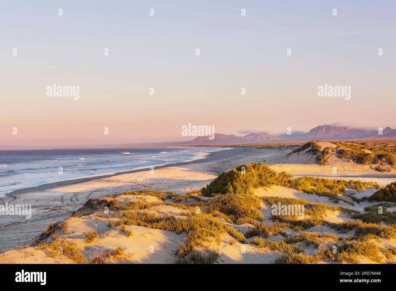 Beautuful landscapes in Baja California, Mexico. Travel background ...