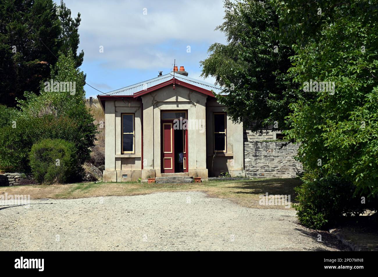 The Court House in the Central Otago village of Ophir.It dates from ...