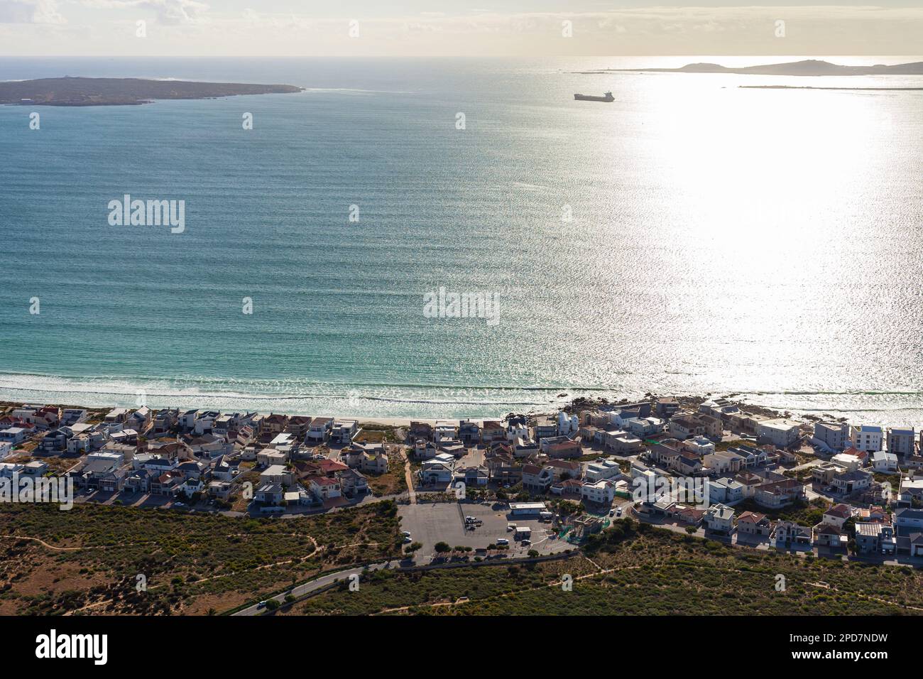Aerial photograph of Langebaan and Saldanha Bay, Spring 2022 Stock ...