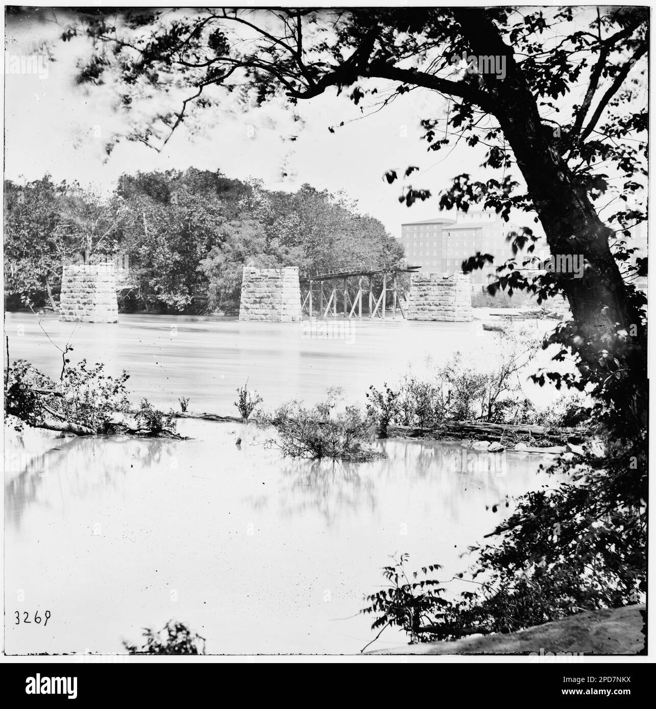 Richmond, Virginia. Ruins of Mayo's bridge. Civil war photographs, 1861 ...
