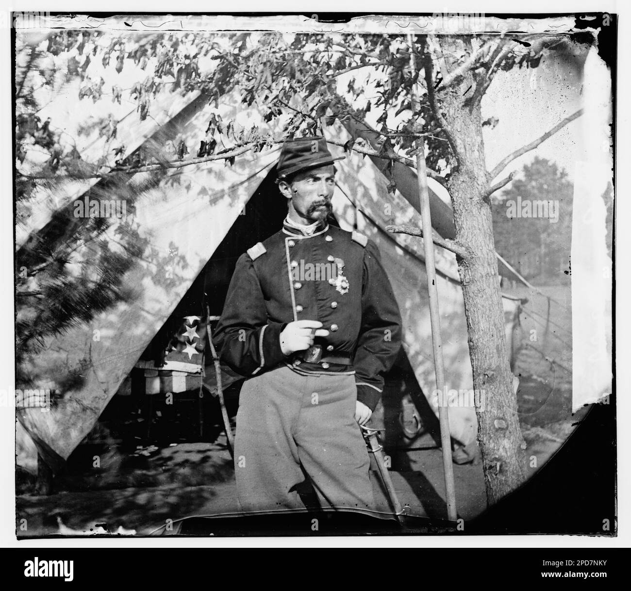 Colonel Alfred N. Duffie, 1st Rhode Island Cavalry, U.S.A.. Civil war ...