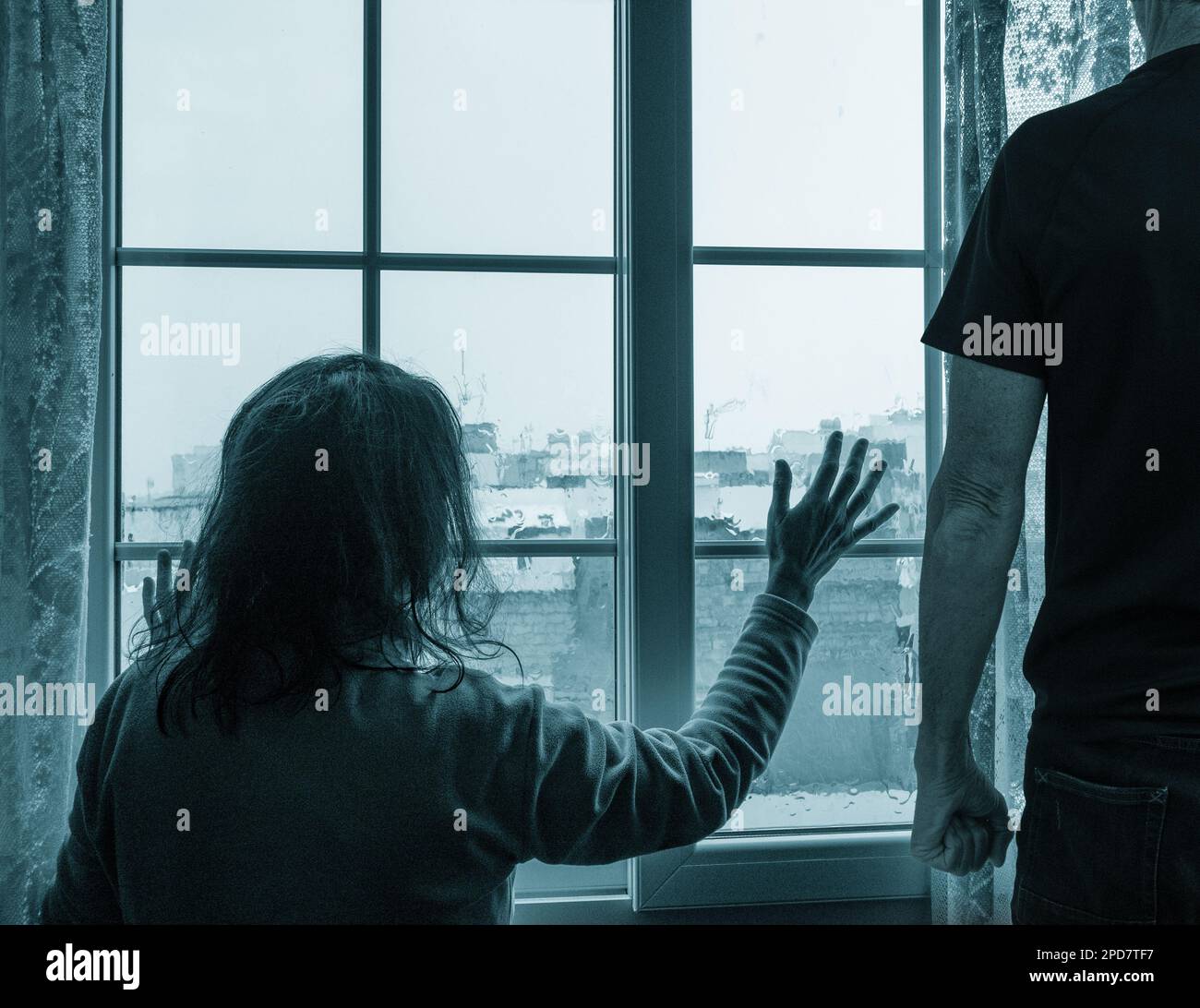 Violent controlling partner boyfriend husband hi-res stock photography ...