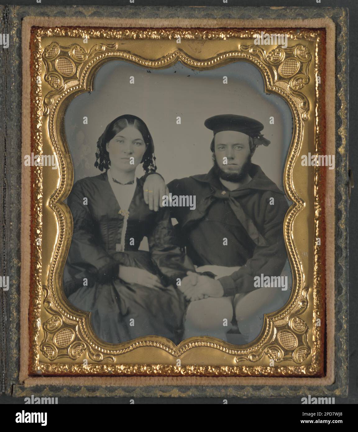 Couples 1860 1870 hi-res stock photography and images - Alamy