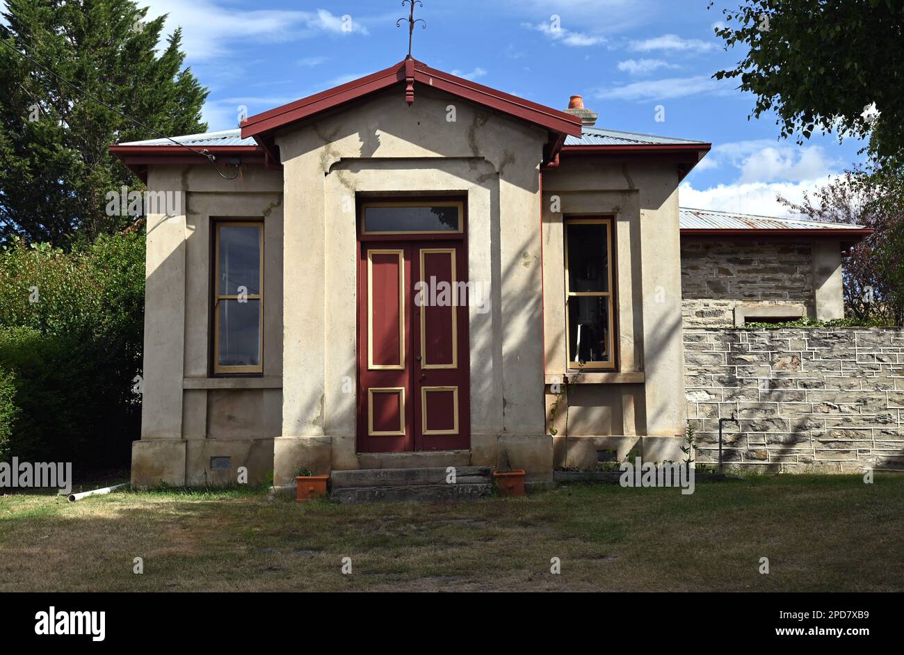The Court House in the Central Otago village of Ophir.It dates from ...