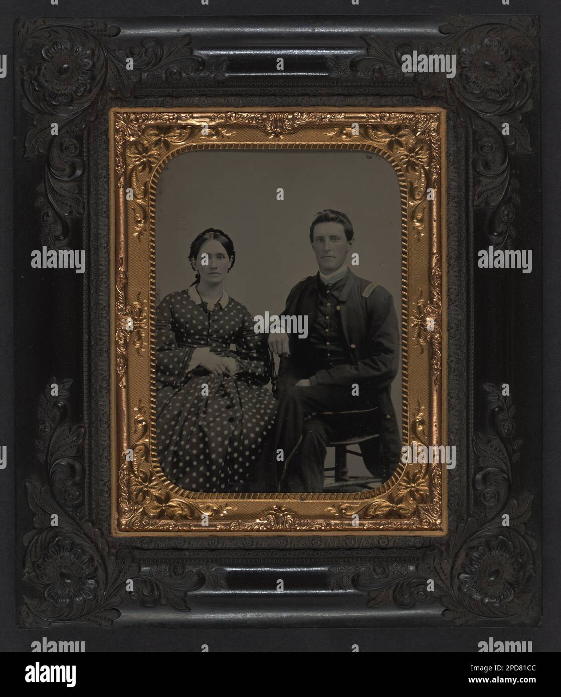 Couples 1860 1870 hi-res stock photography and images - Alamy