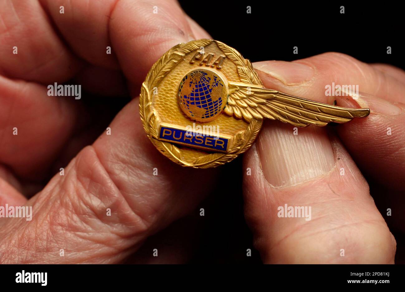 Pat Pimsner, in her San Carlos, Calif. home on Friday Jan. 23, 2009 ...