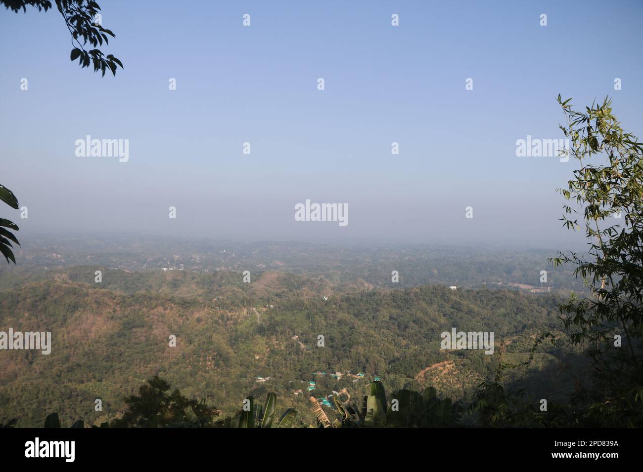 Bangladesh hill track area in Bandarban district. Picture taken from ...