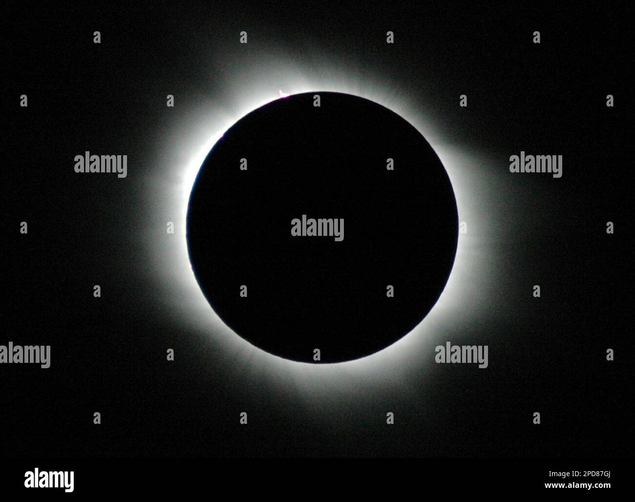 A solar eclipse seen in Salloum, Egypt Wednesday, March 29, 2006 ...