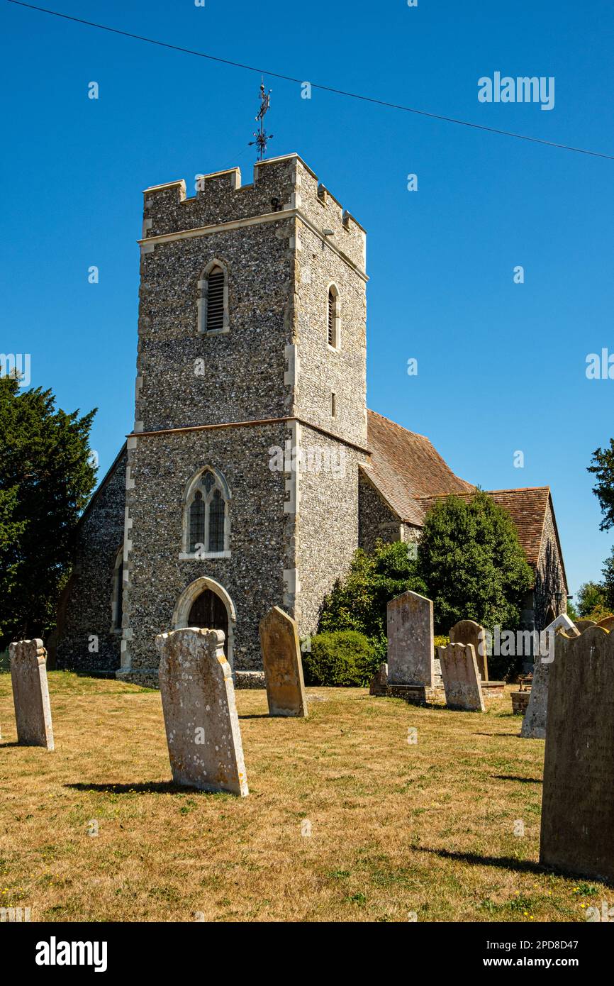 St Bartholomews Church, Sheppey Way, Bobbing, Kent, England Stock Photo ...