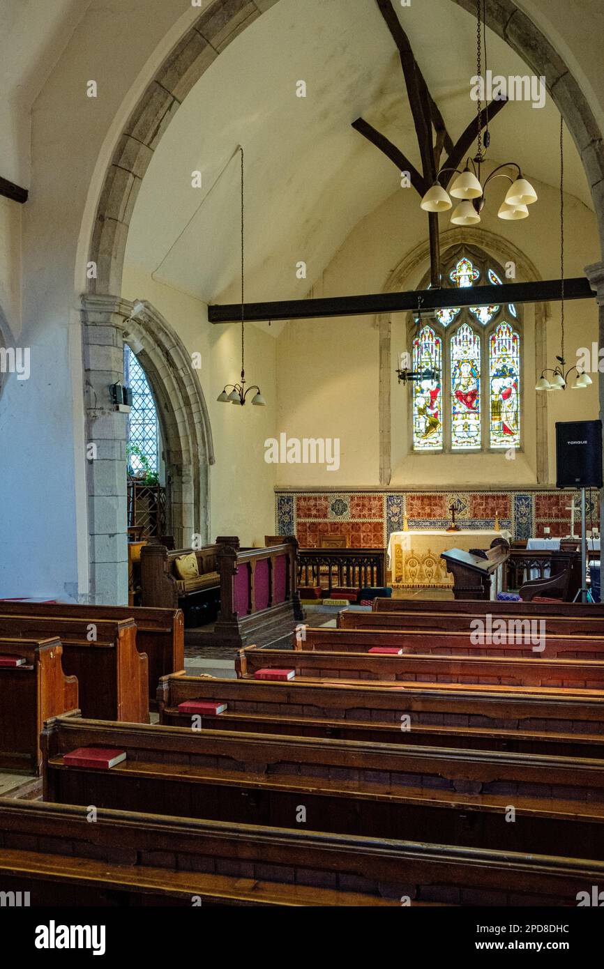 St Bartholomews Church, Sheppey Way, Bobbing, Kent, England Stock Photo ...