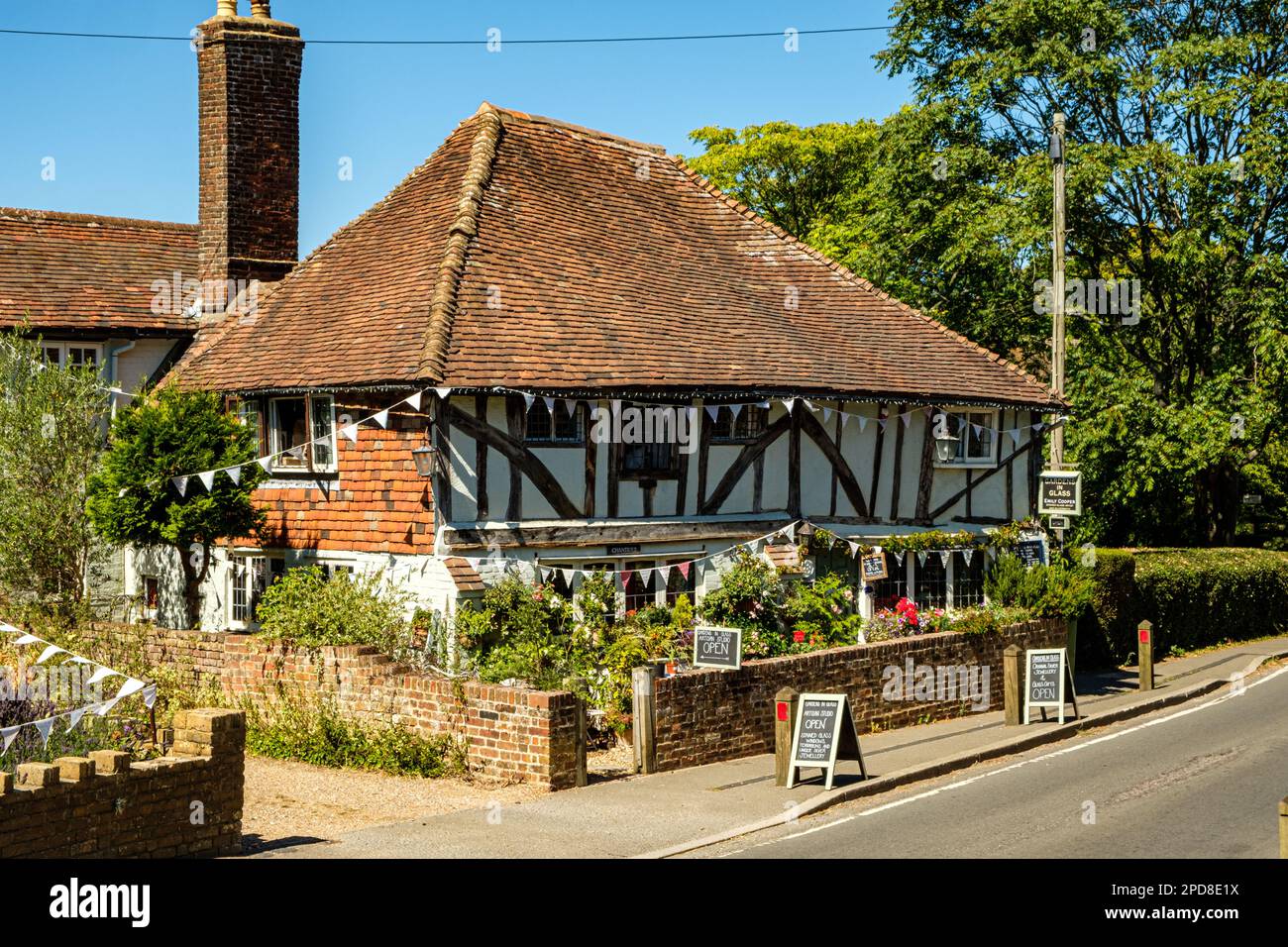 Gardens in Glass, Chantries, The Street, Bredgar, Kent, England Stock ...