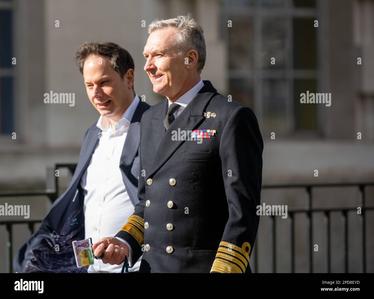 London, UK. 14th Mar, 2023. Admiral Sir Tony Radakin Chief of the ...