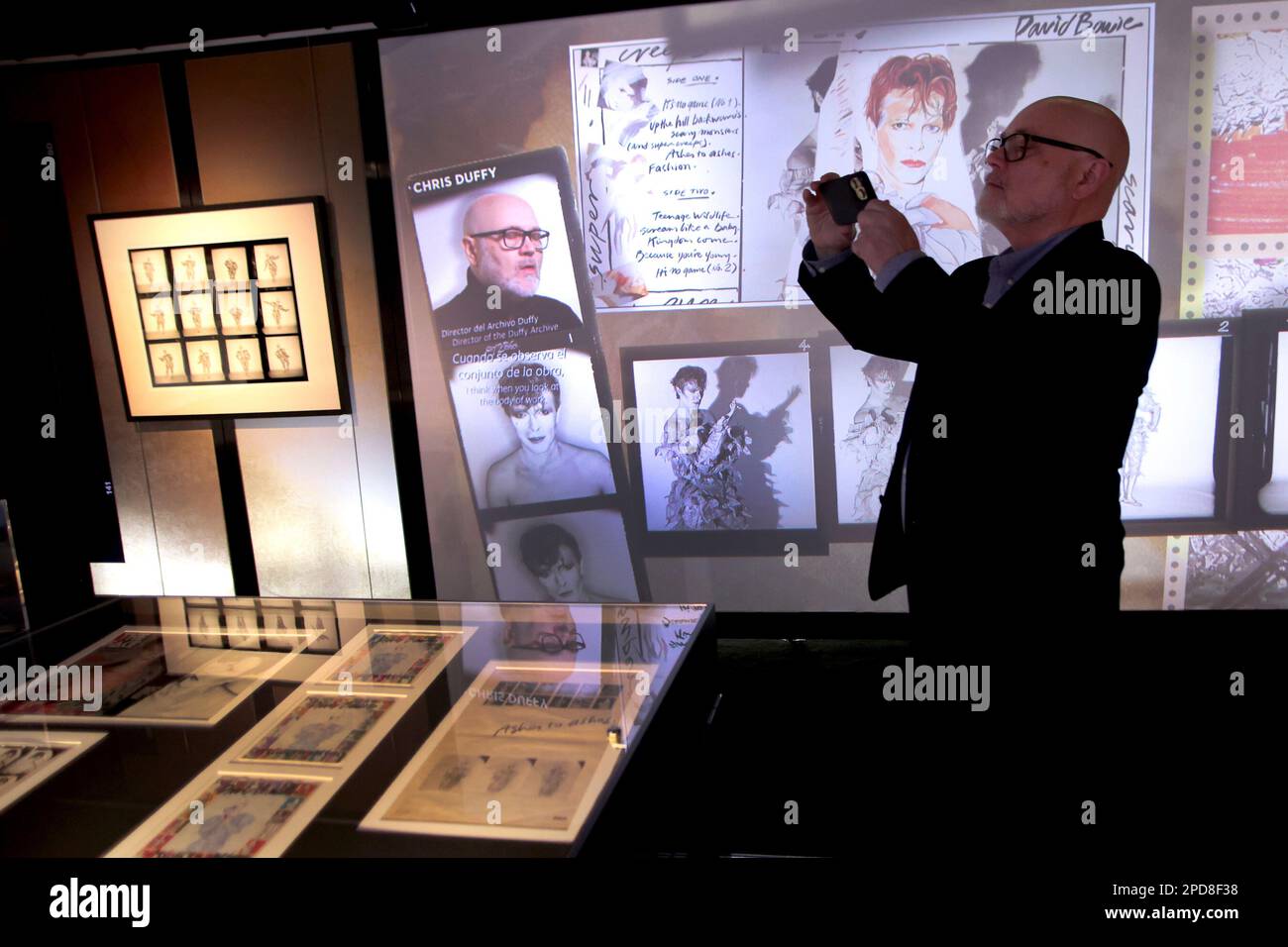 Madrid, Spain; 14.03.2023.- Chris Duffy Chris DuffyBowie taken by Duffy ...