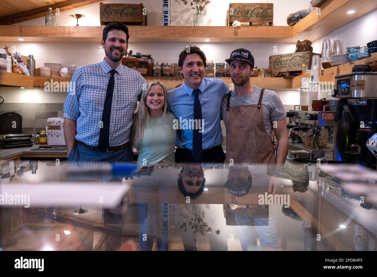Prime Minister Justin Trudeau and Sean Fraser Minister of Immigration ...