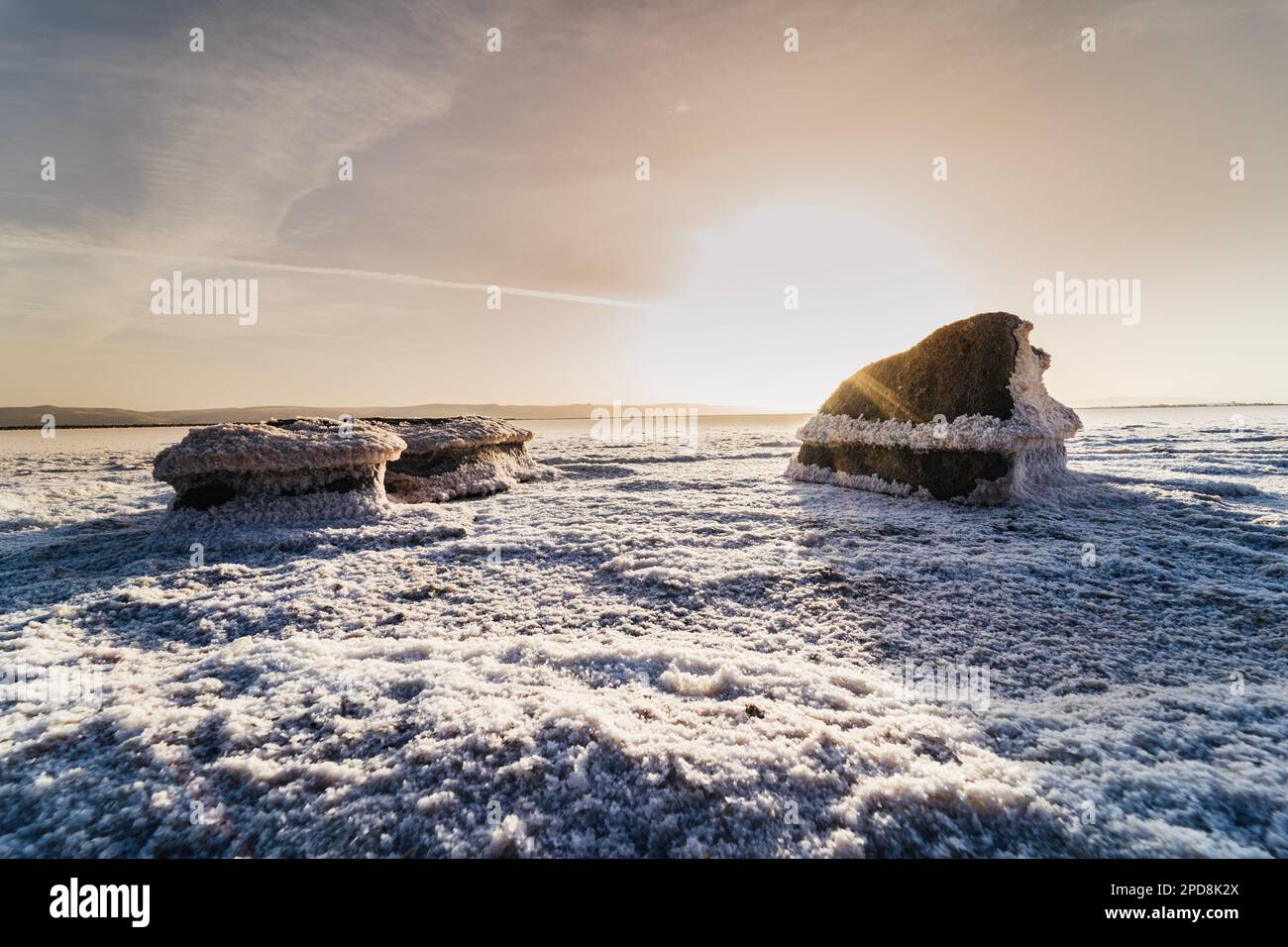 Salt lake Tuz Gölü Stock Photo - Alamy